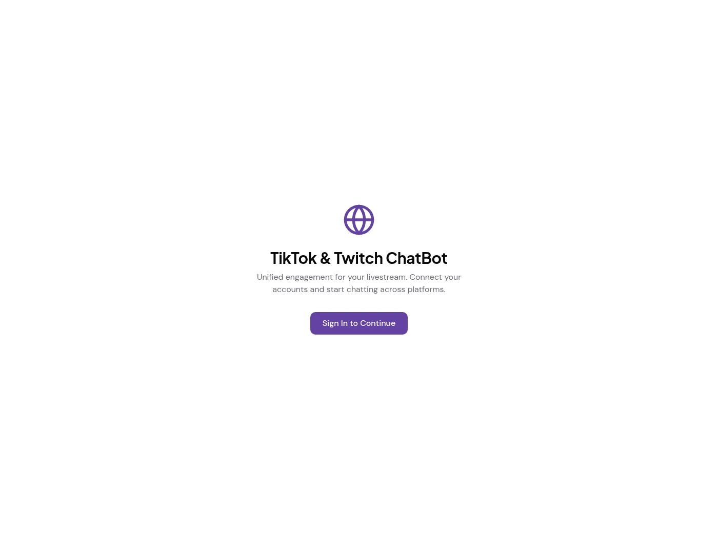 TikTok & Twitch ChatBot