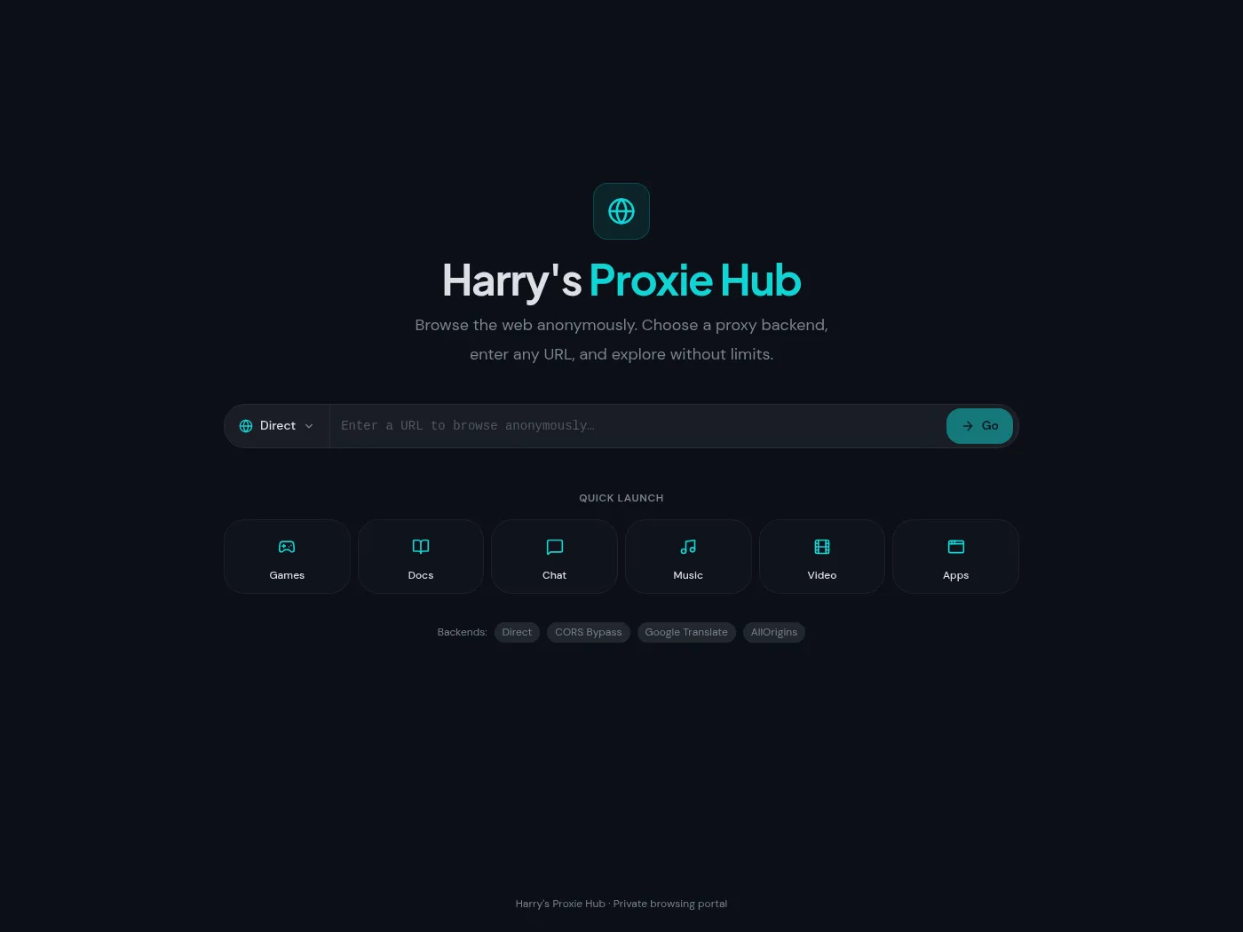 Harry's Proxie Hub