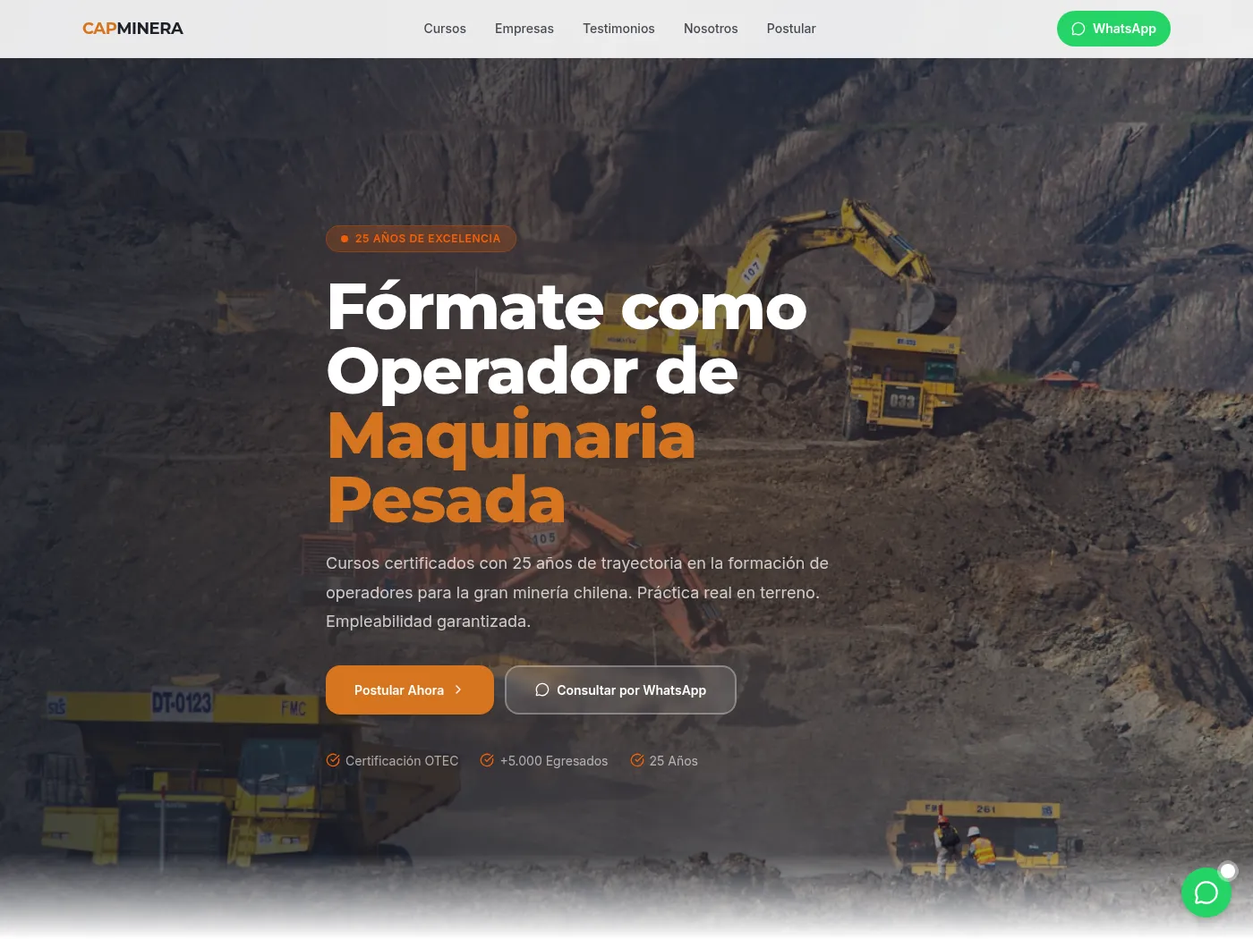 Capacitación Minera Pro