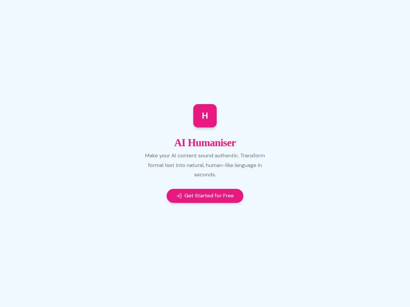 AI Humaniser