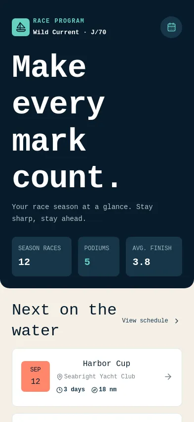 Race Boat Tracker