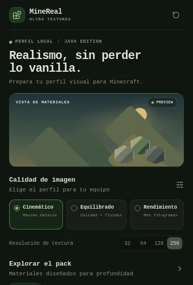 MineReal Ultra Textures