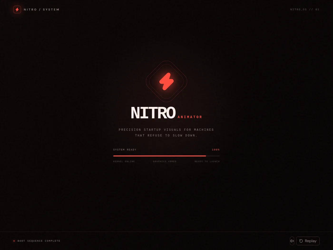 Nitro Boot Animator