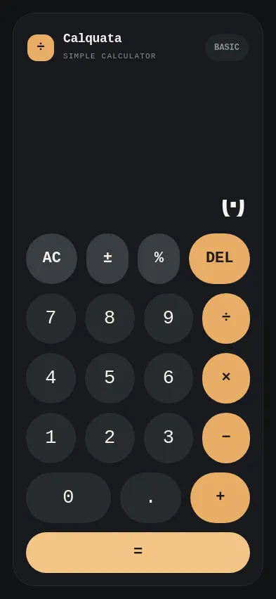 Calquata Simple Calculator