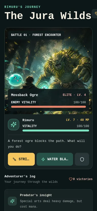 Slime Reincarnate Game
