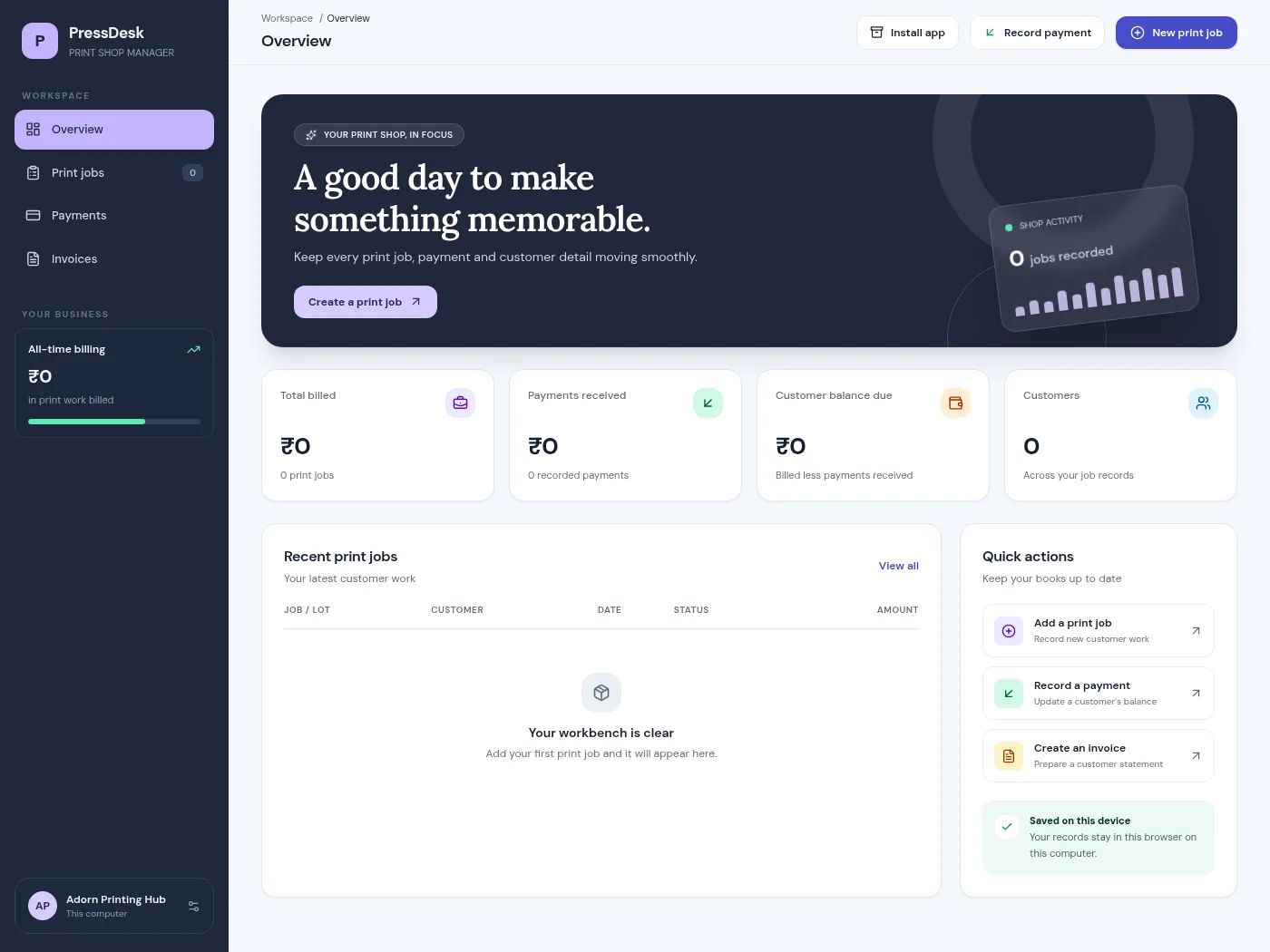 Iska Desktop App