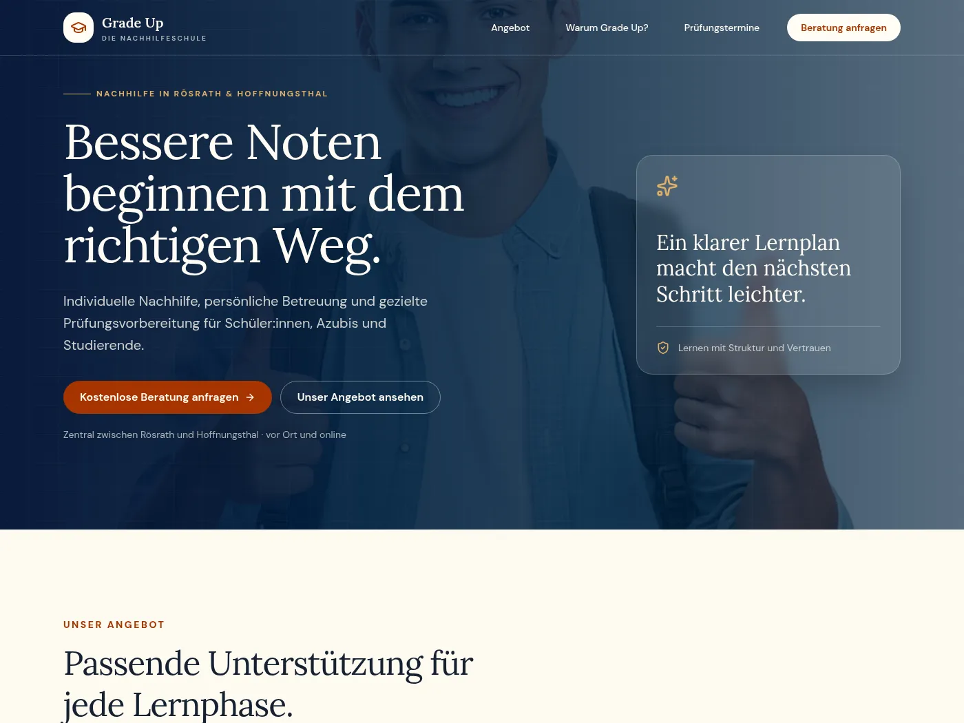 GradeUp Web Refresh