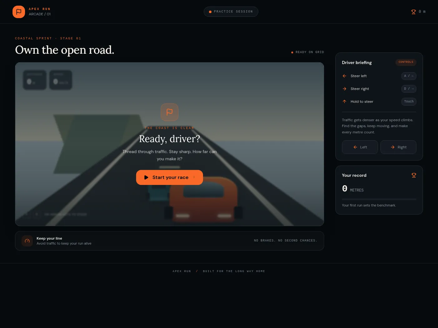 3D Car Racer