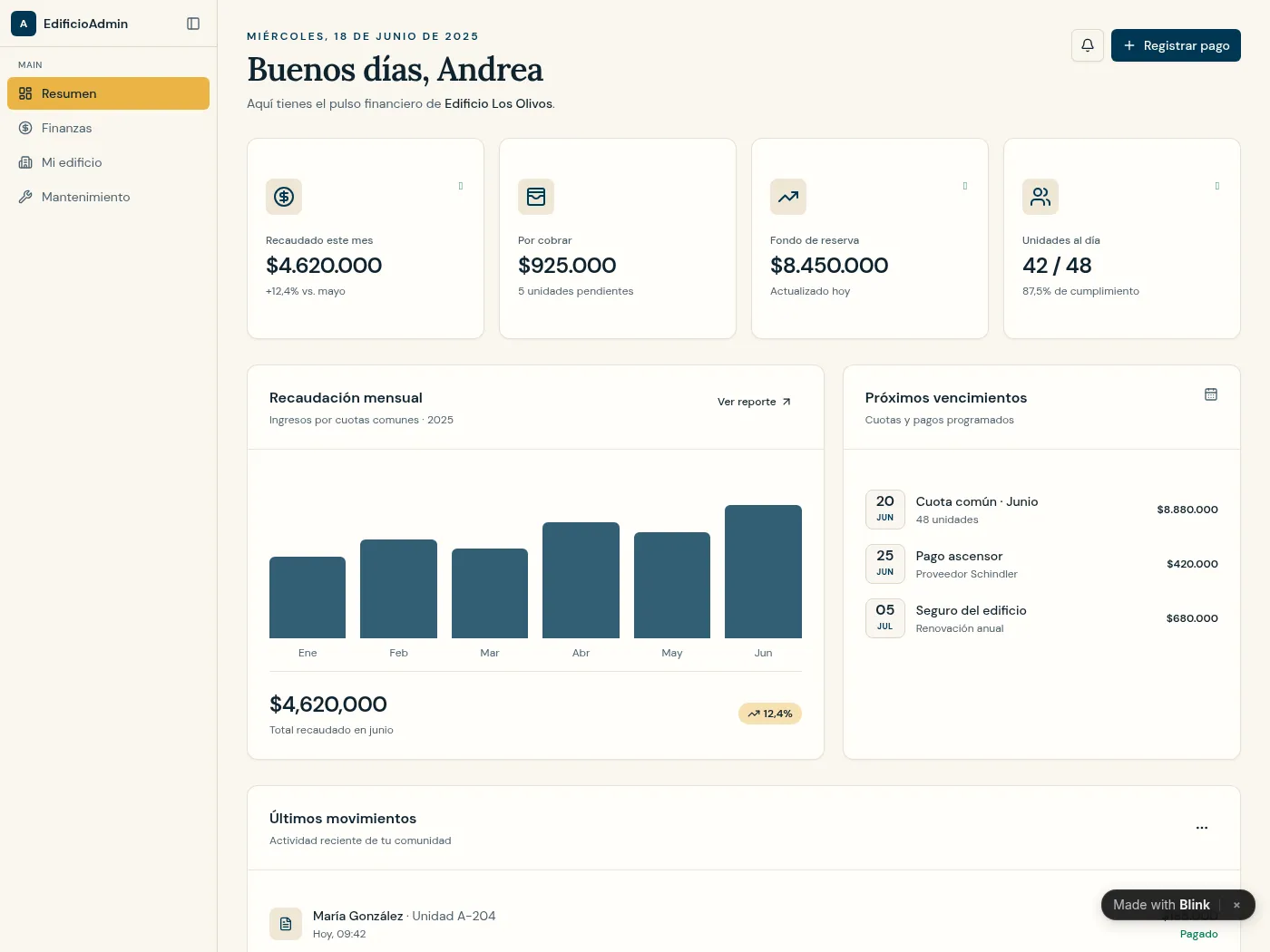 EdificioAdmin SaaS