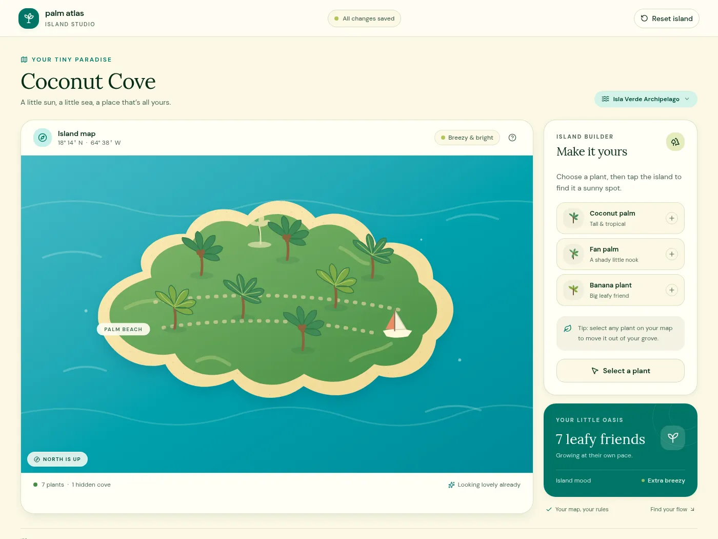 Tropical Island Mapper