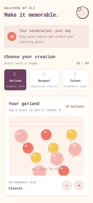 Balloon Designer App