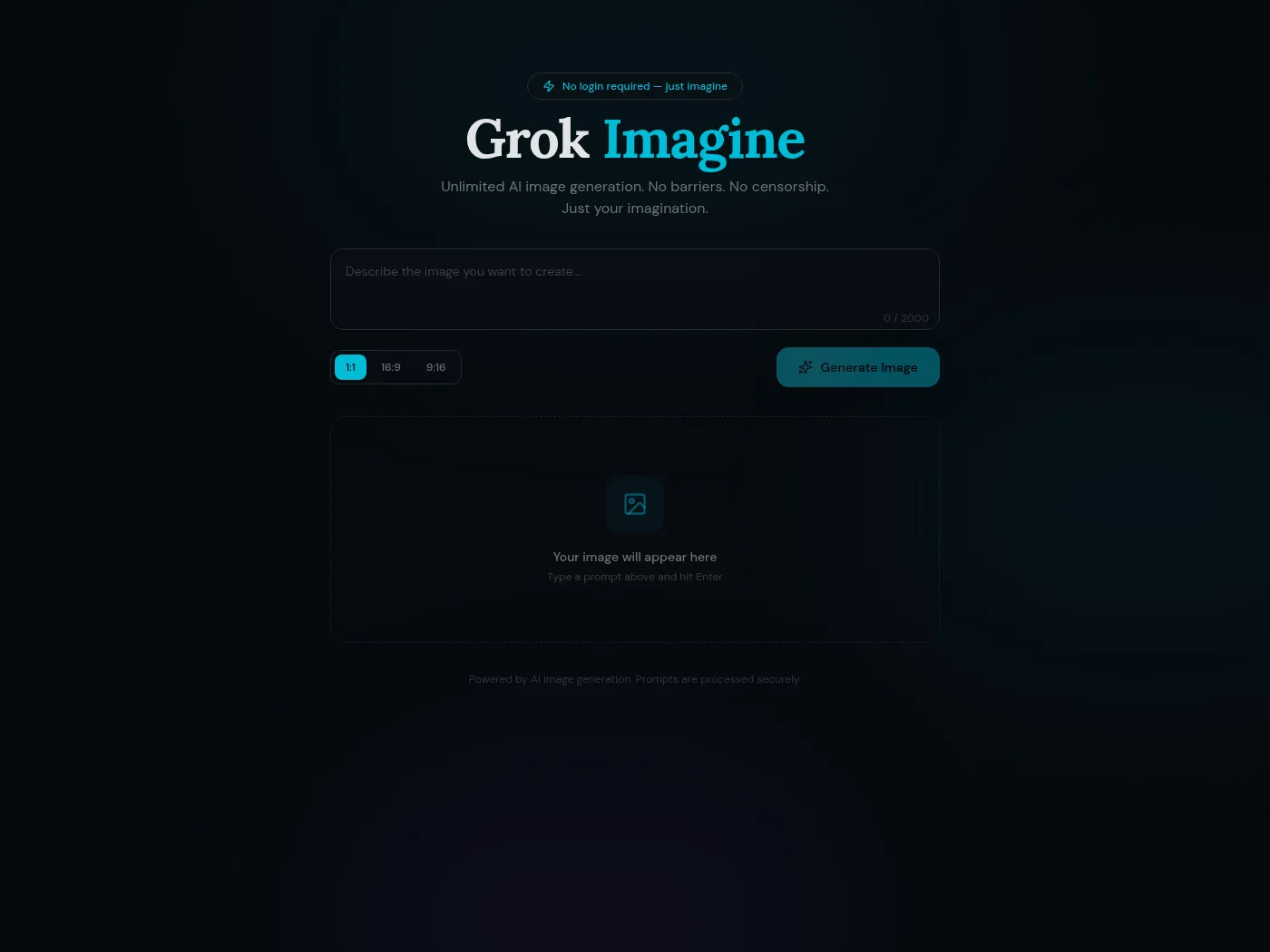 Grok Imagine Uncensored