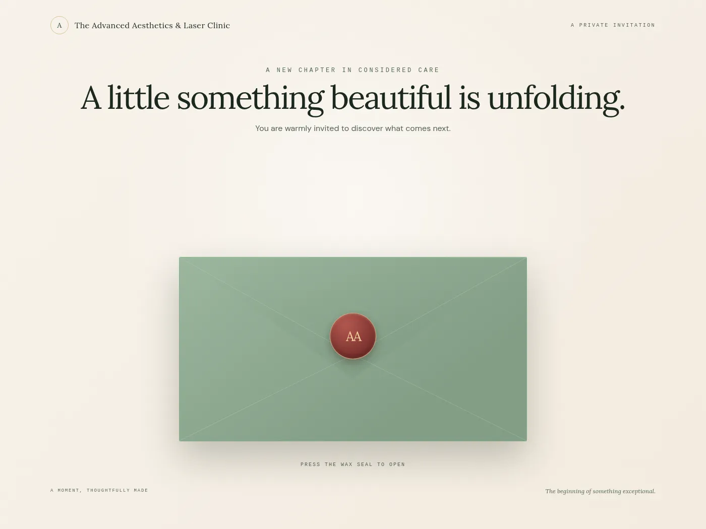 Luxury Clinic Invitation