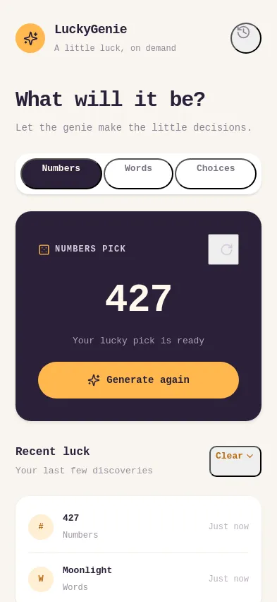 LuckyGenie