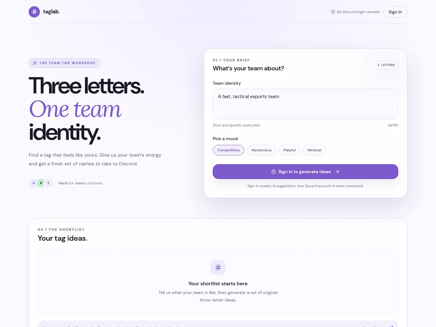 Discord Tag Finder AI