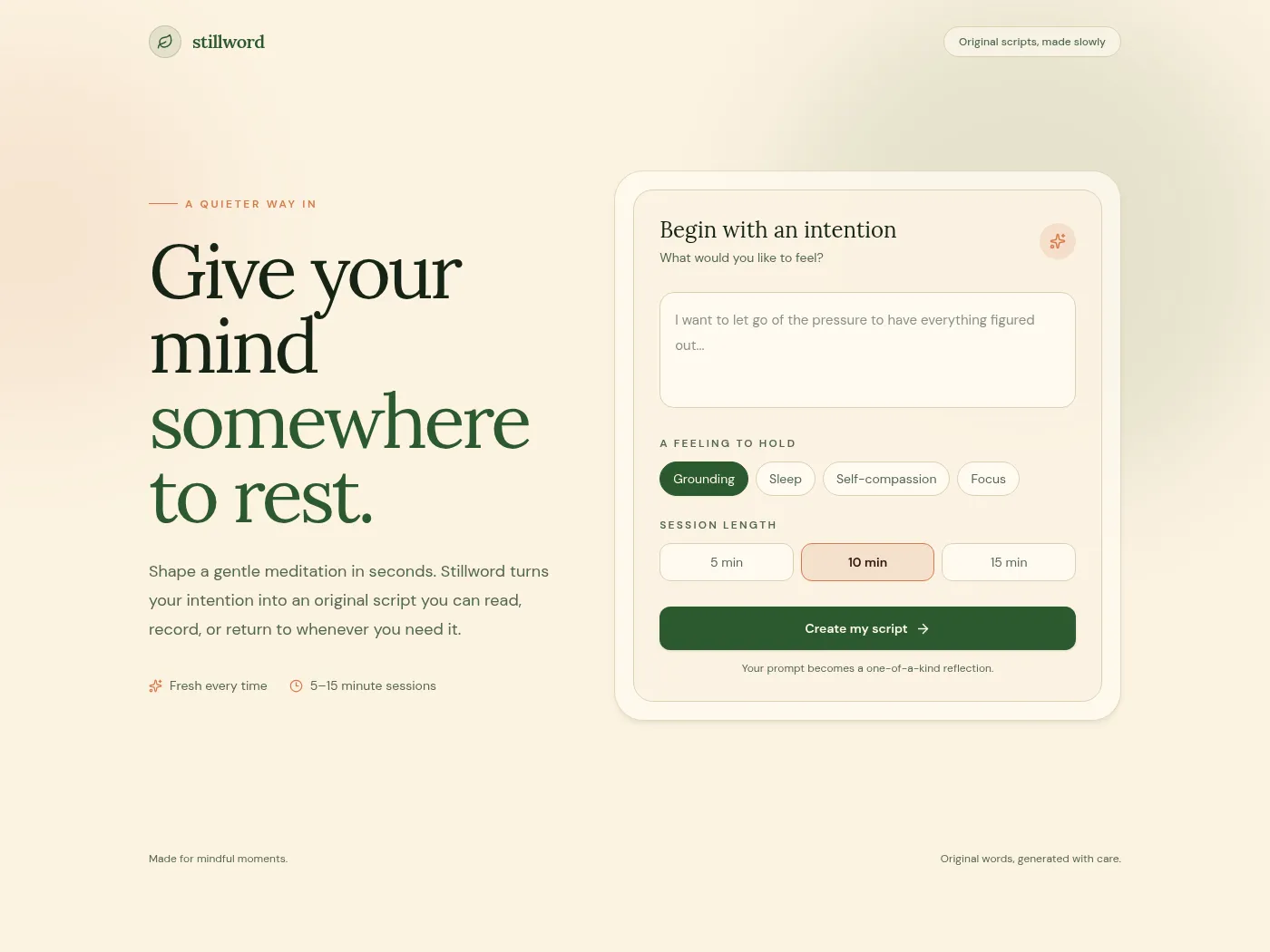 Zen Scripts Generator