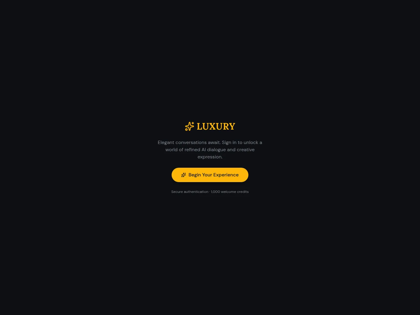 Luxury AI Platform