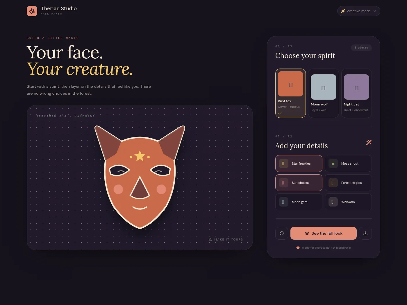 Therian Mask Maker