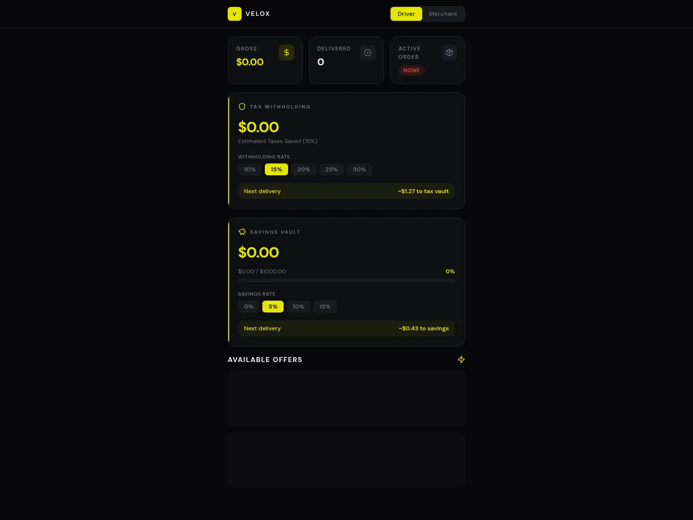 VELOX Delivery Platform