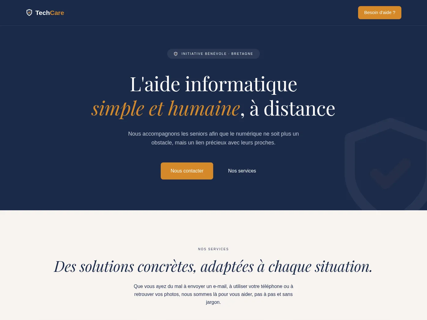 TechCare Elegant Web