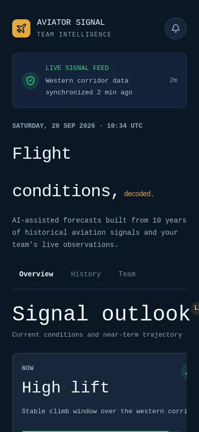 Aviator Signal AI