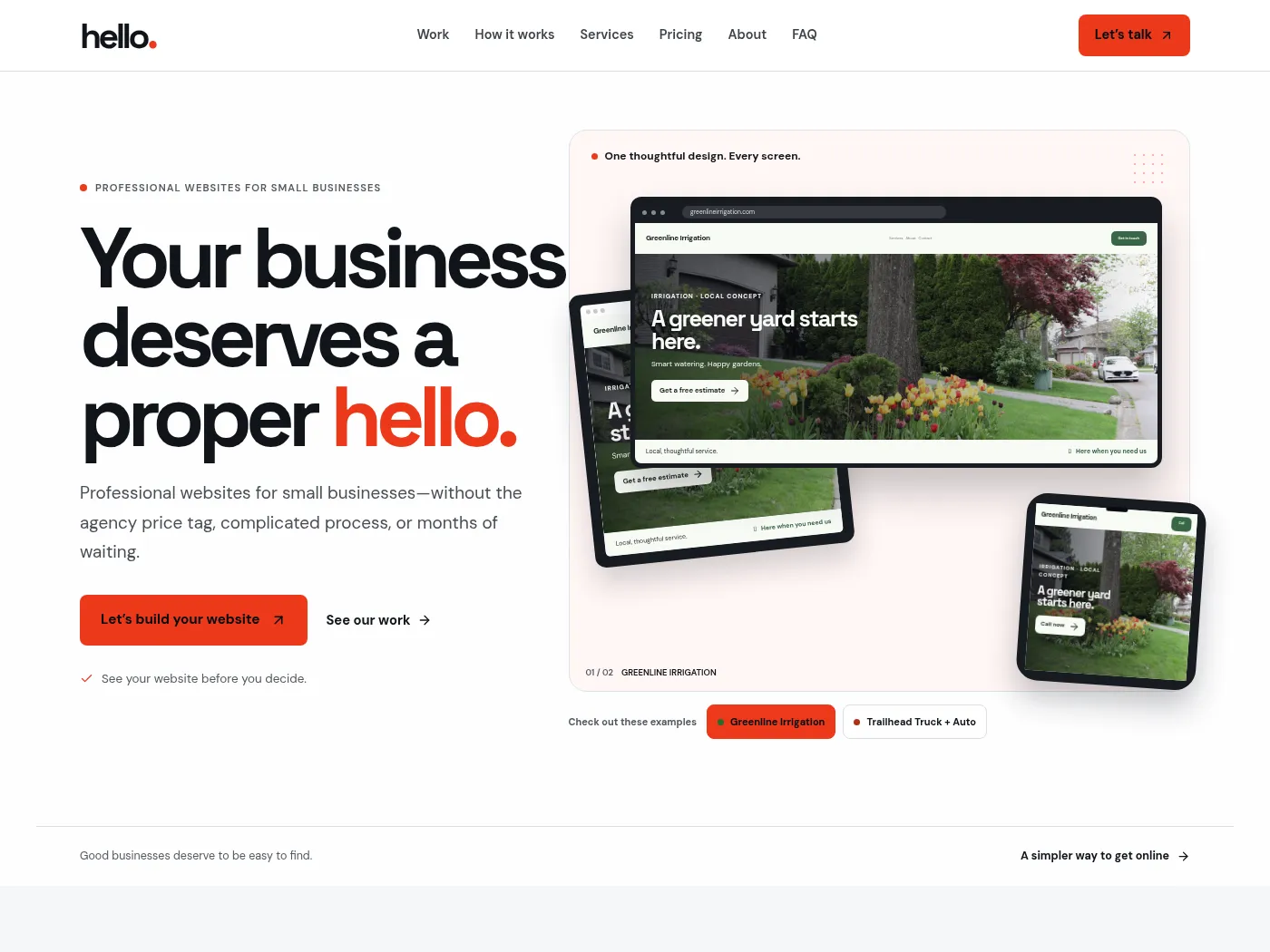 Hello Business Web