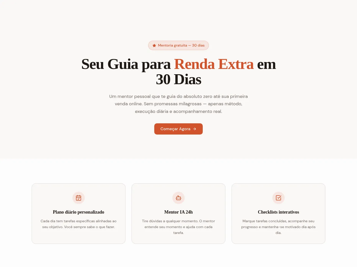 Renda Extra Mentor 30 Dias