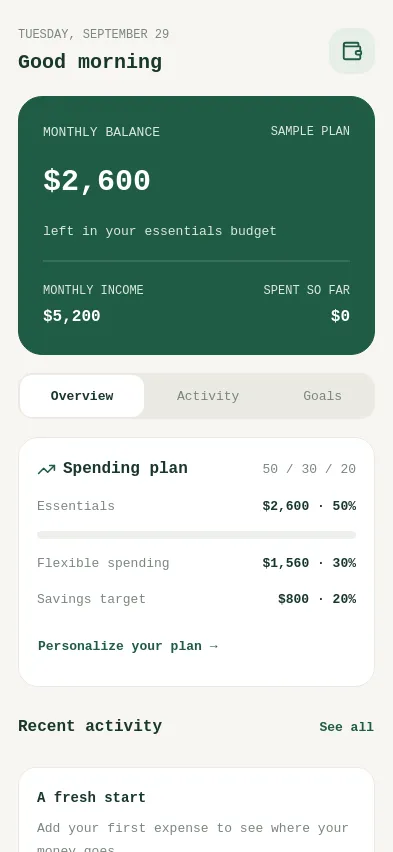 SmartBudget Mobile