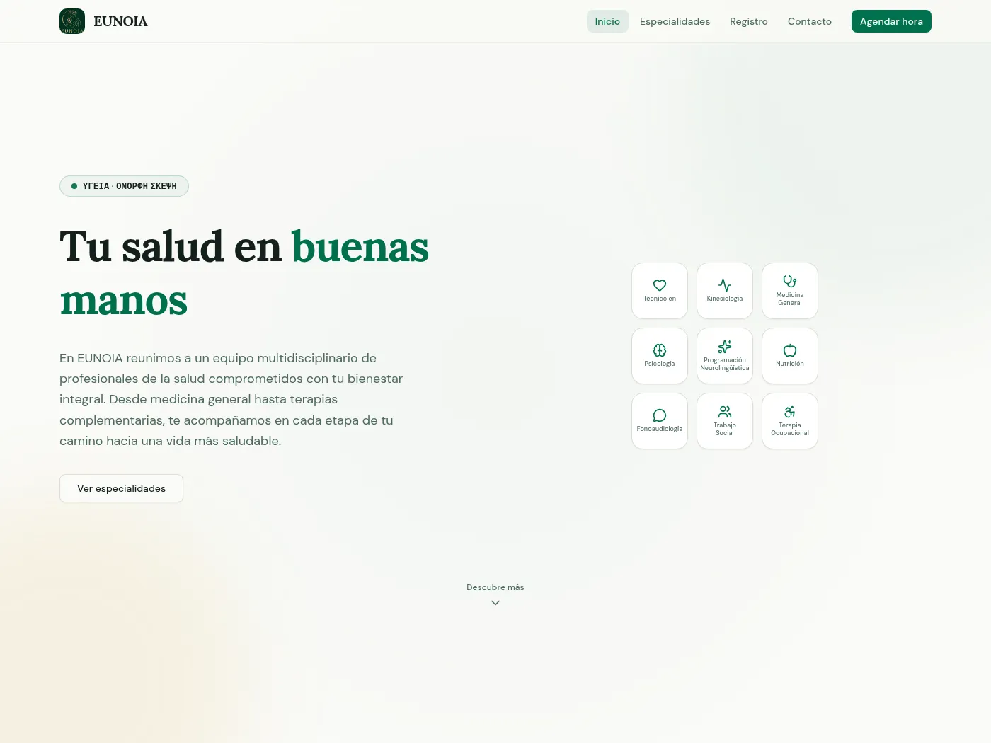 Eunoia Health Web