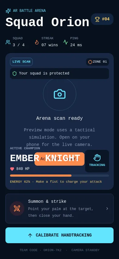 AR Battle Arena