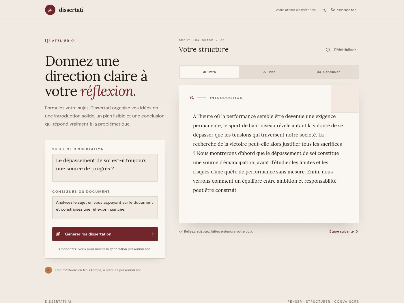 PlanDissertation AI