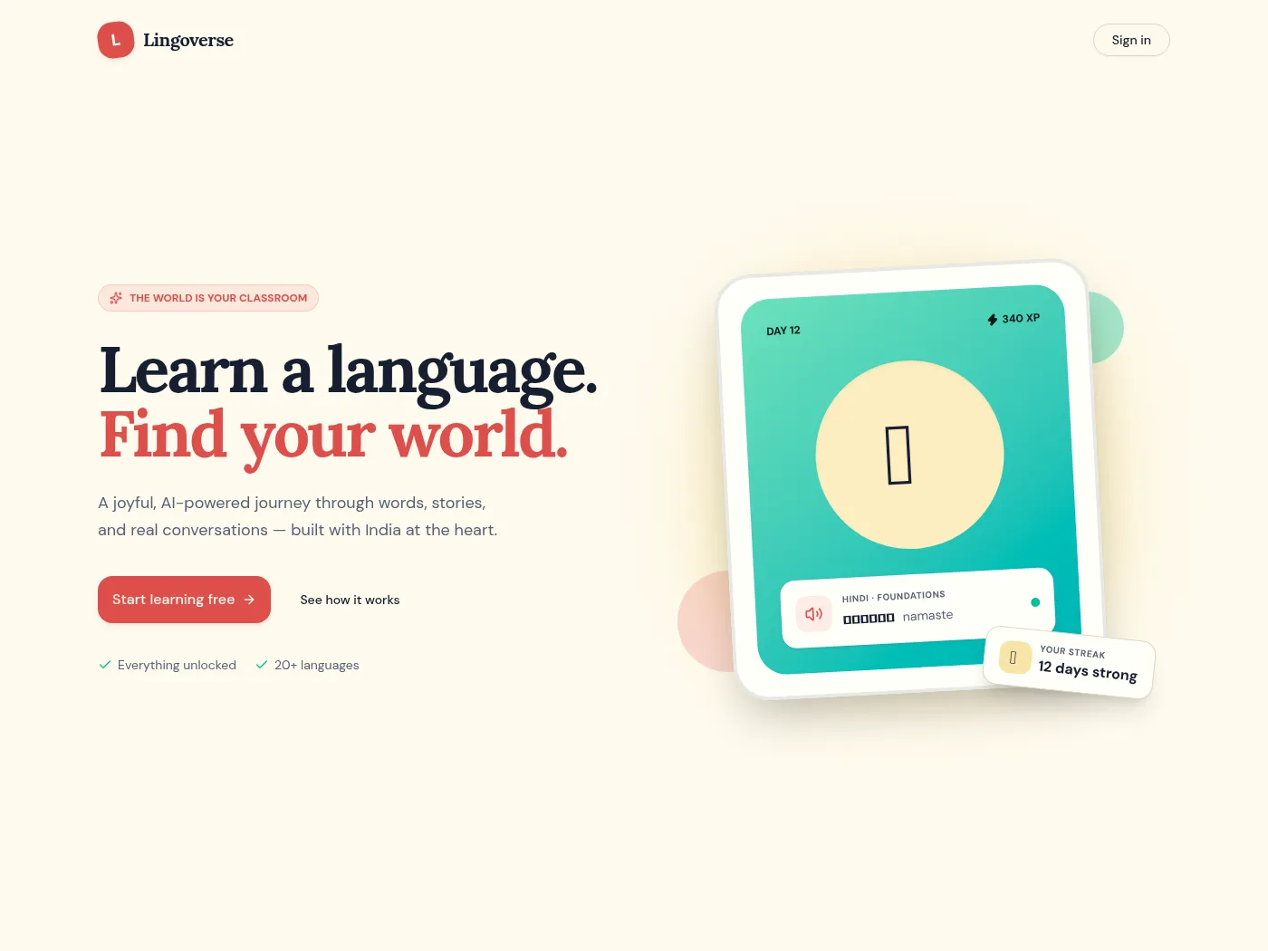 Lingoverse AI