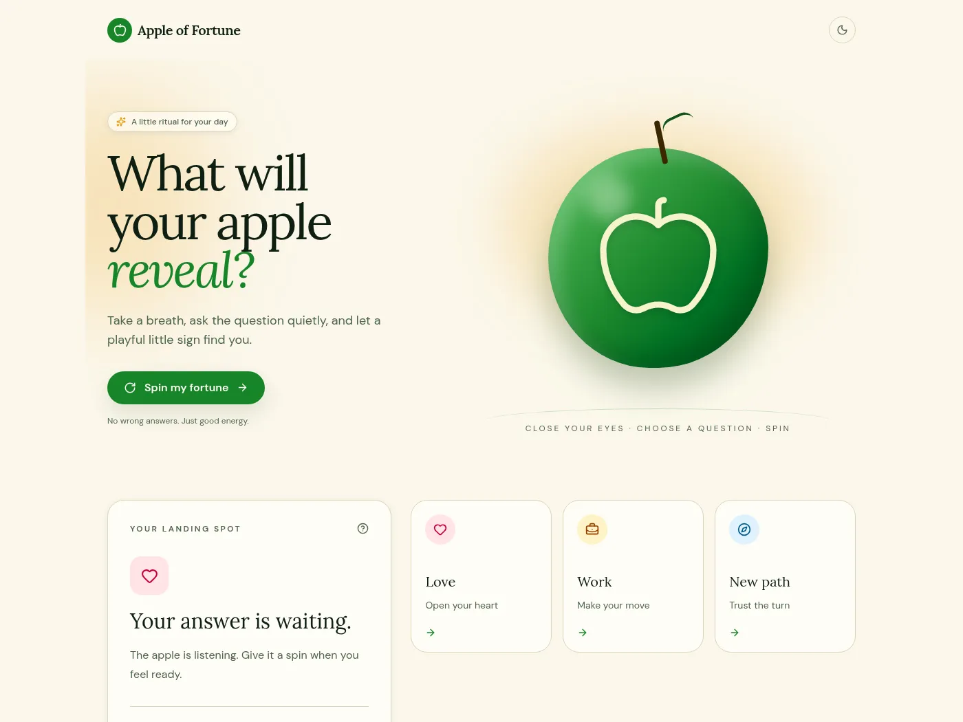 Apple of Fortune Predictor