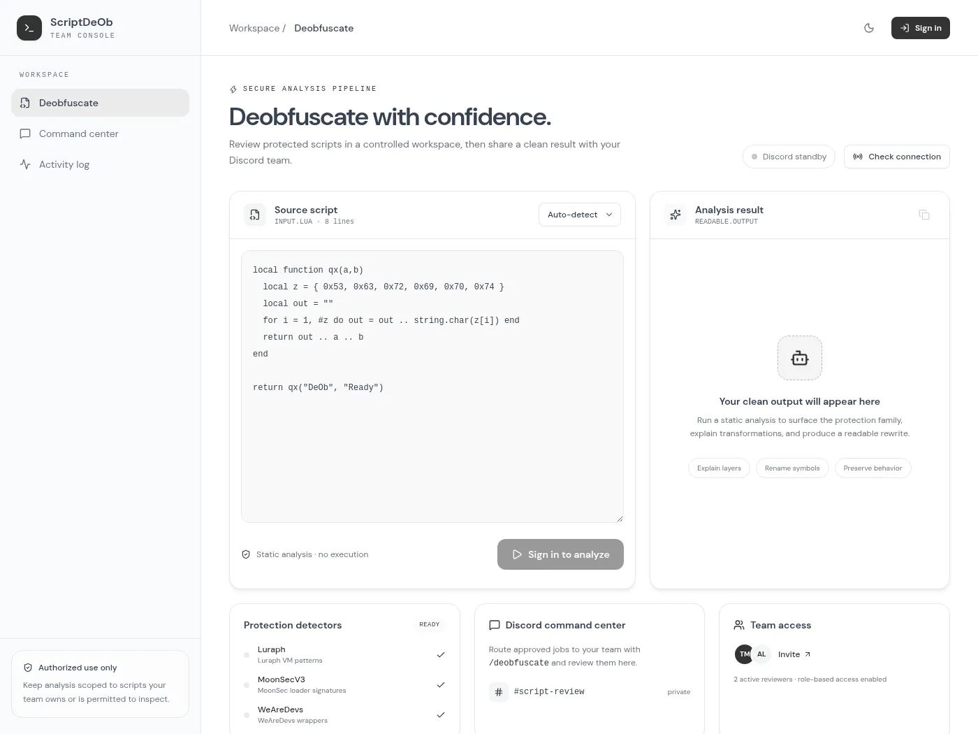 ScriptDeOb Bot