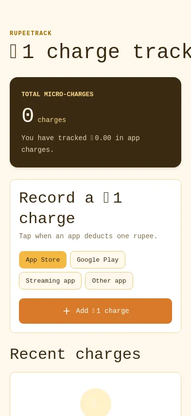 RupeeTrack