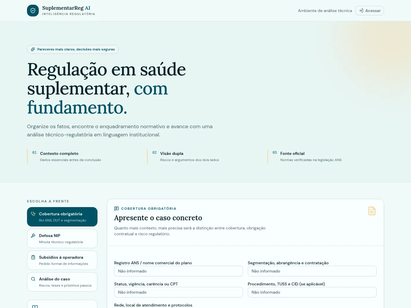 SuplementarReg AI