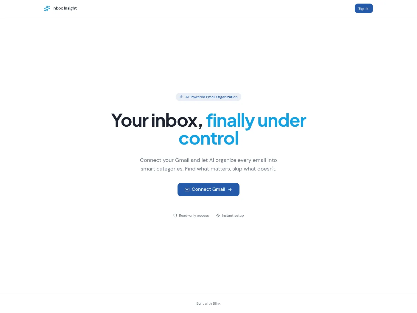 Inbox Insight