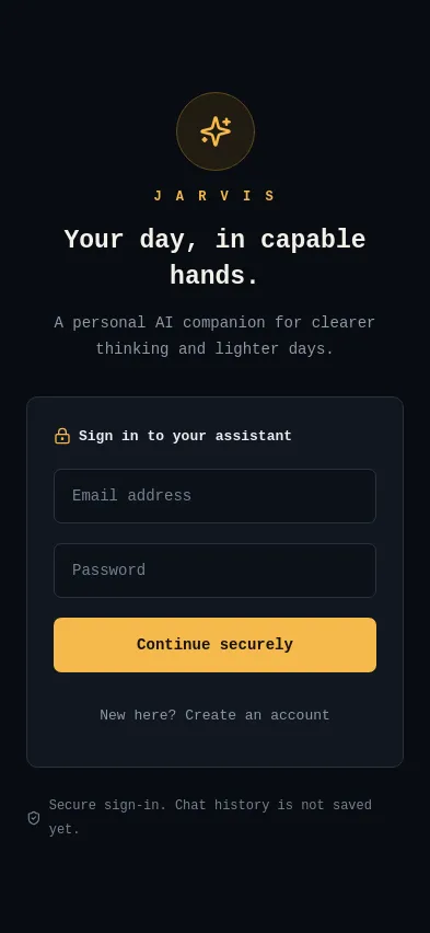 Jarvis AI Companion