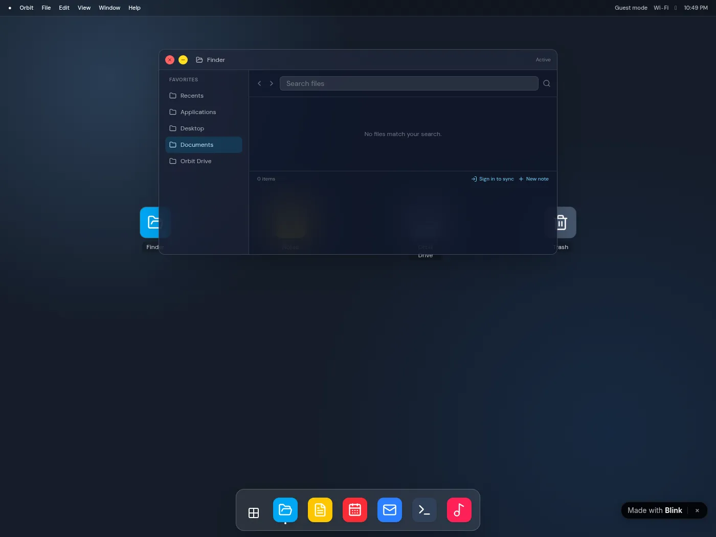 MacOS Web Simulator