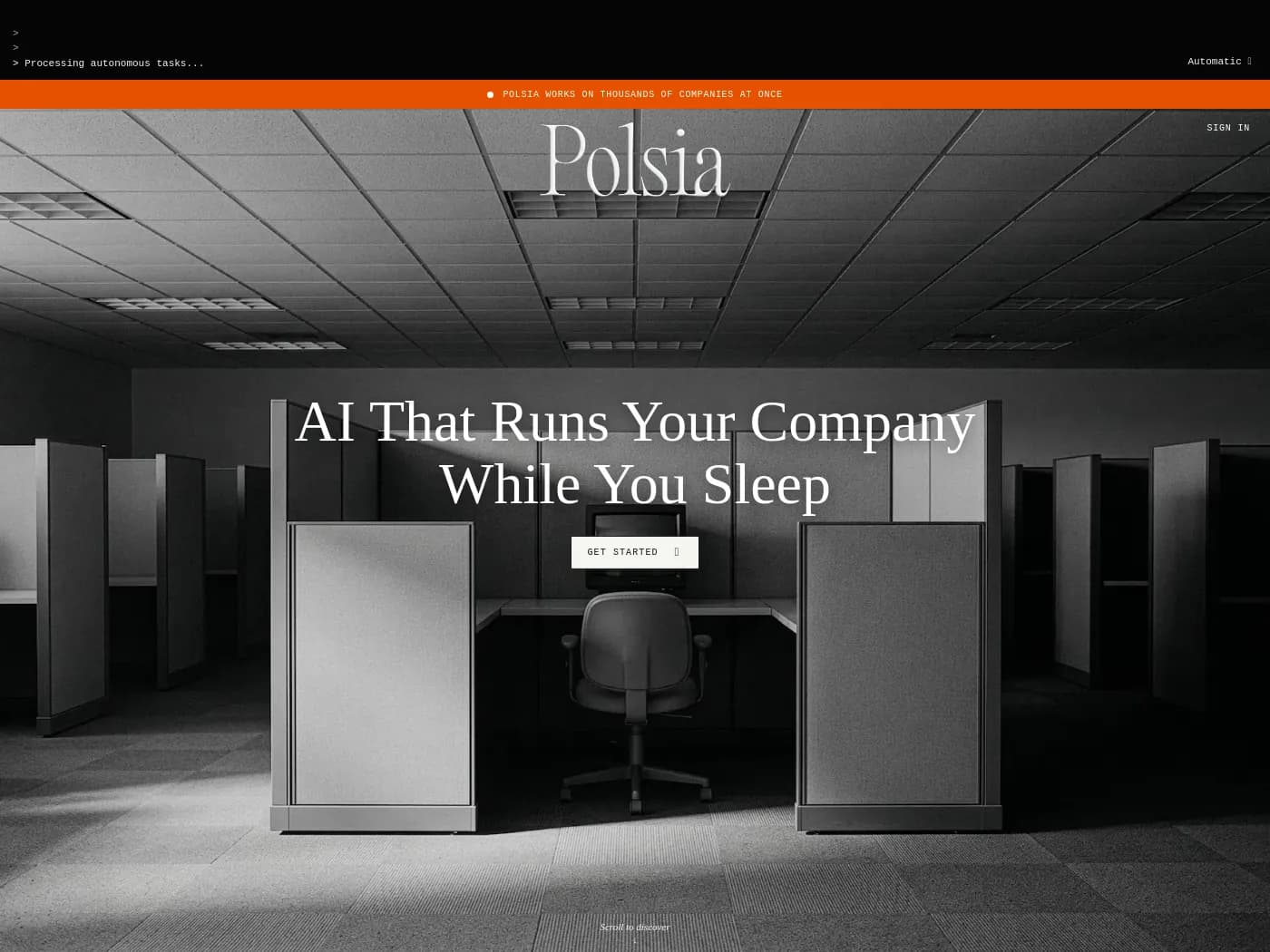 Polsia Site Clone