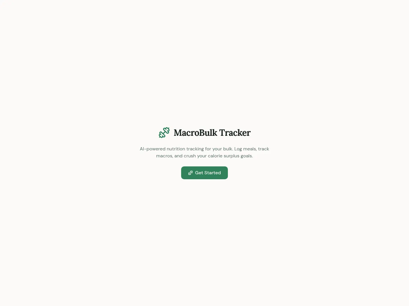MacroBulk Tracker