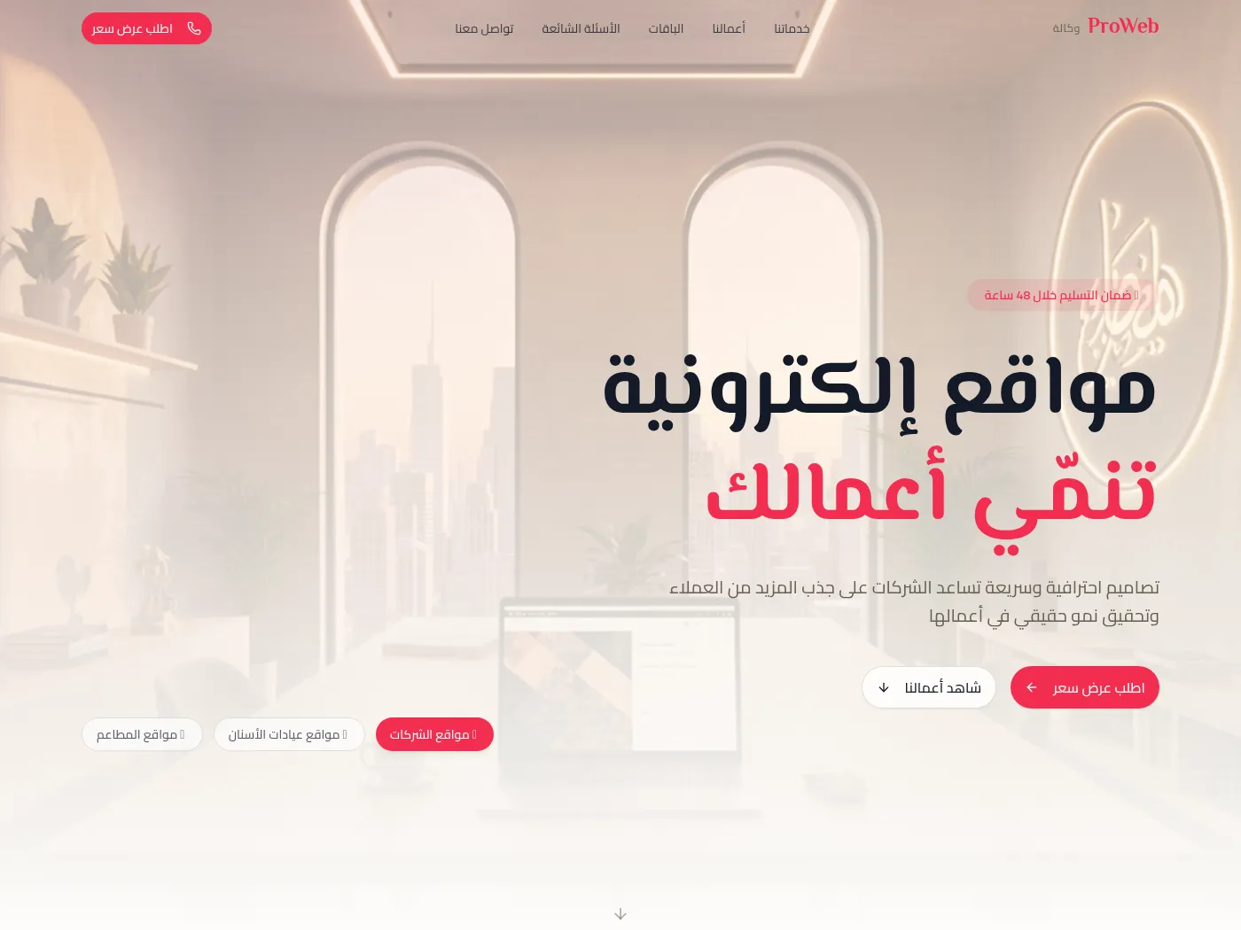 ProWeb Agency Site