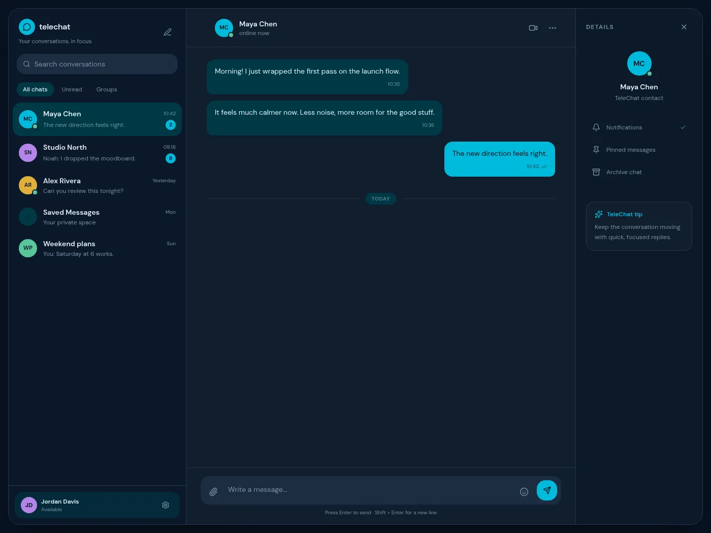 TeleChat Messenger