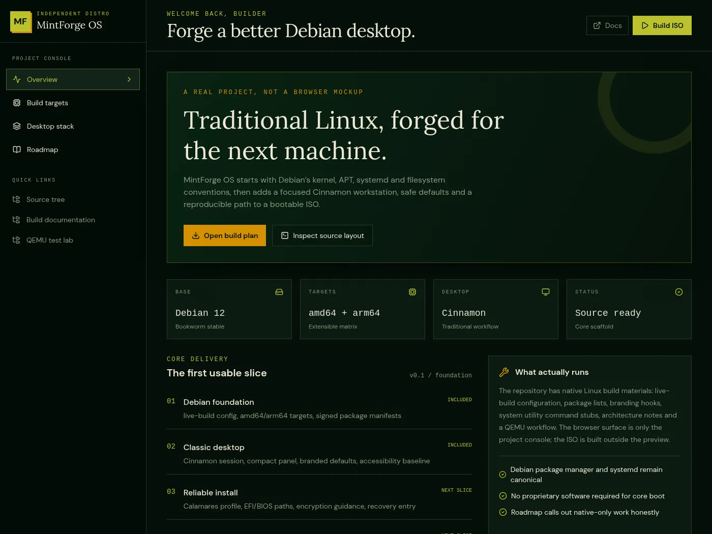 MintForge OS