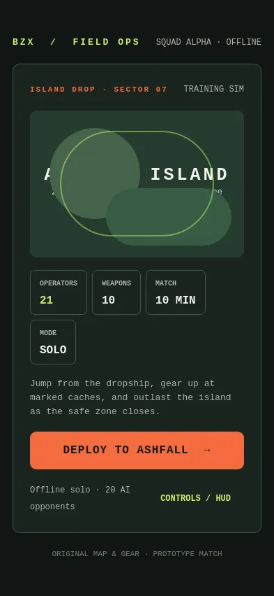 Battle Zone X Mobile