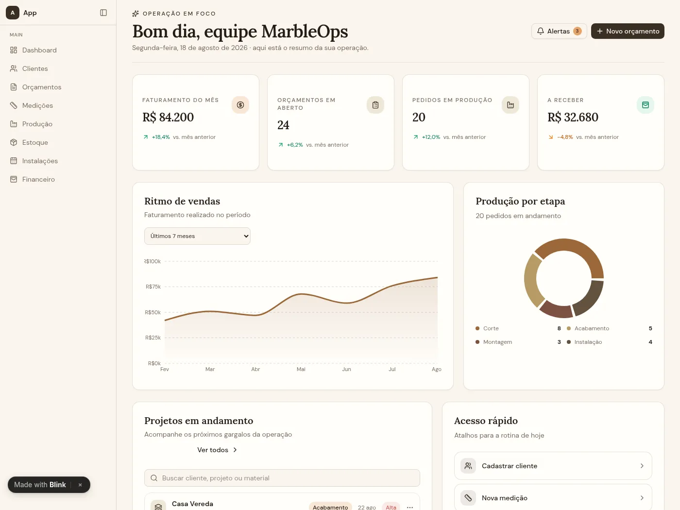 MarbleOps ERP