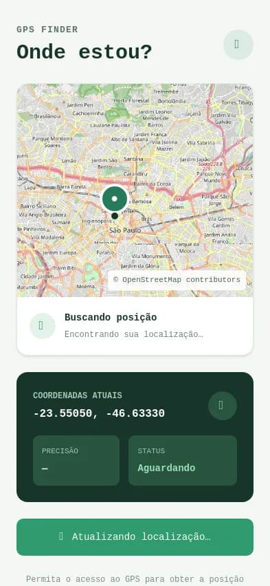 GPS Finder App