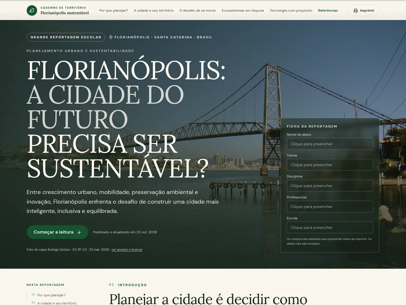 Cidade Sustentável Floripa