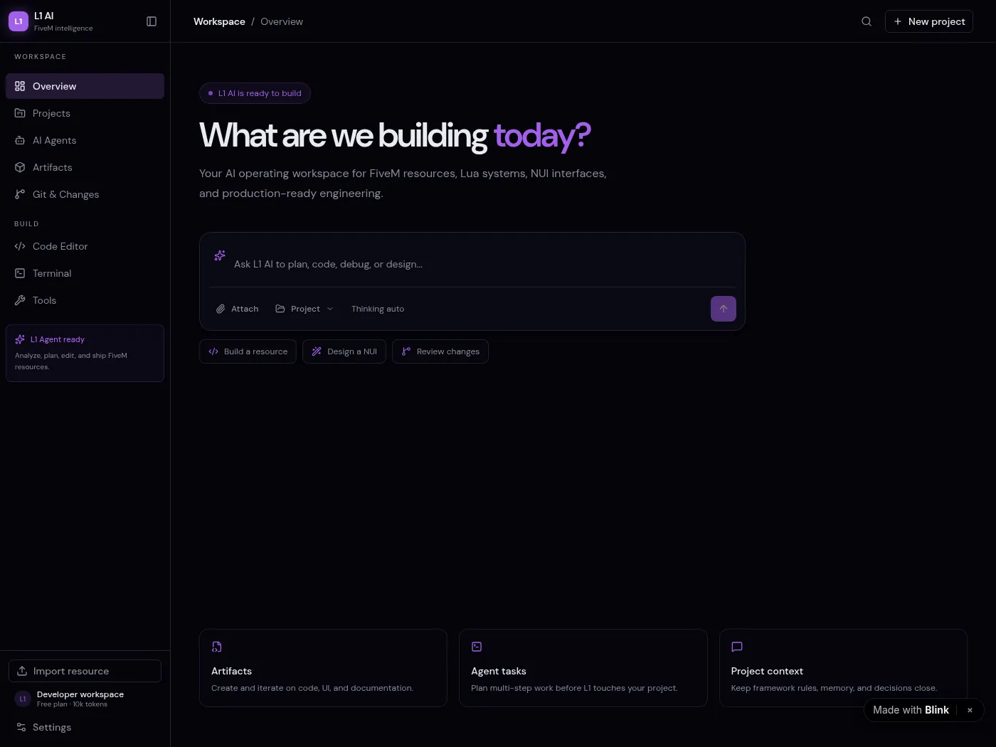 L1 AI Workspace