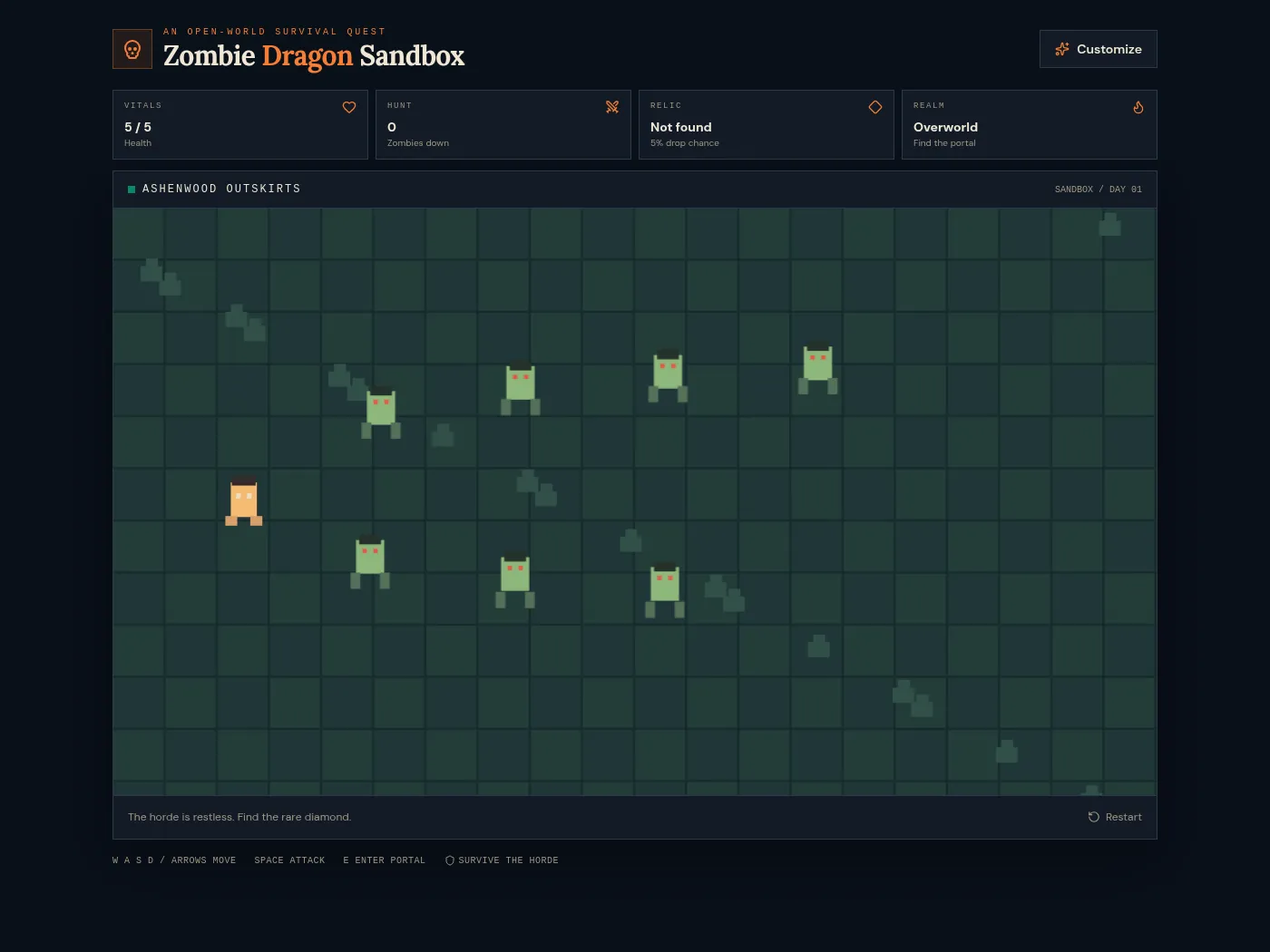 Zombie Dragon Sandbox